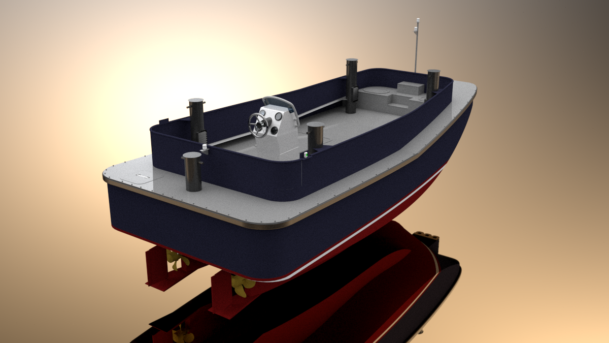 WORK BOATS BARGES AND TUG BOATS - Poseidon