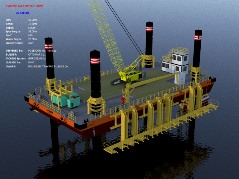 JACK-UP BARGES - Poseidon