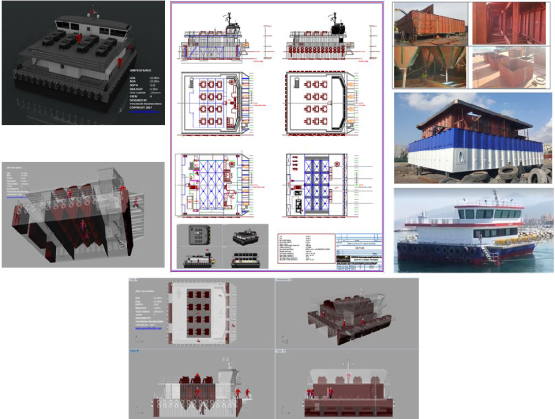 WORK BOATS BARGES AND TUG BOATS - Poseidon