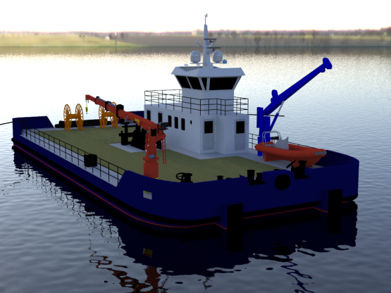 WORK BOATS BARGES AND TUG BOATS - Poseidon