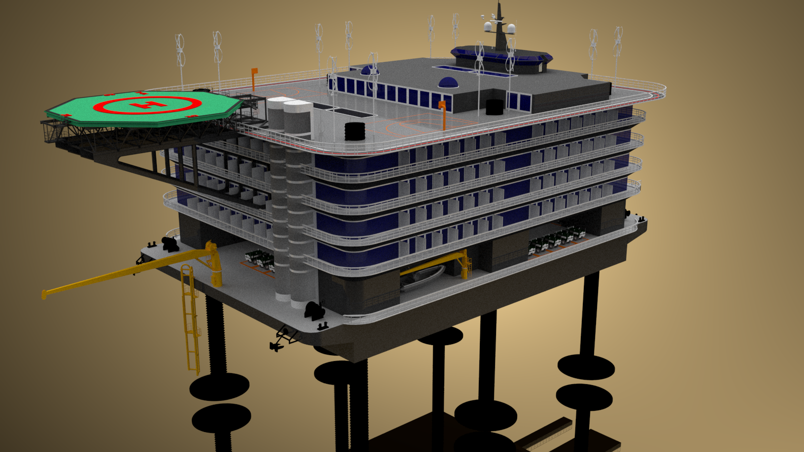 JACK-UP BARGES - Poseidon