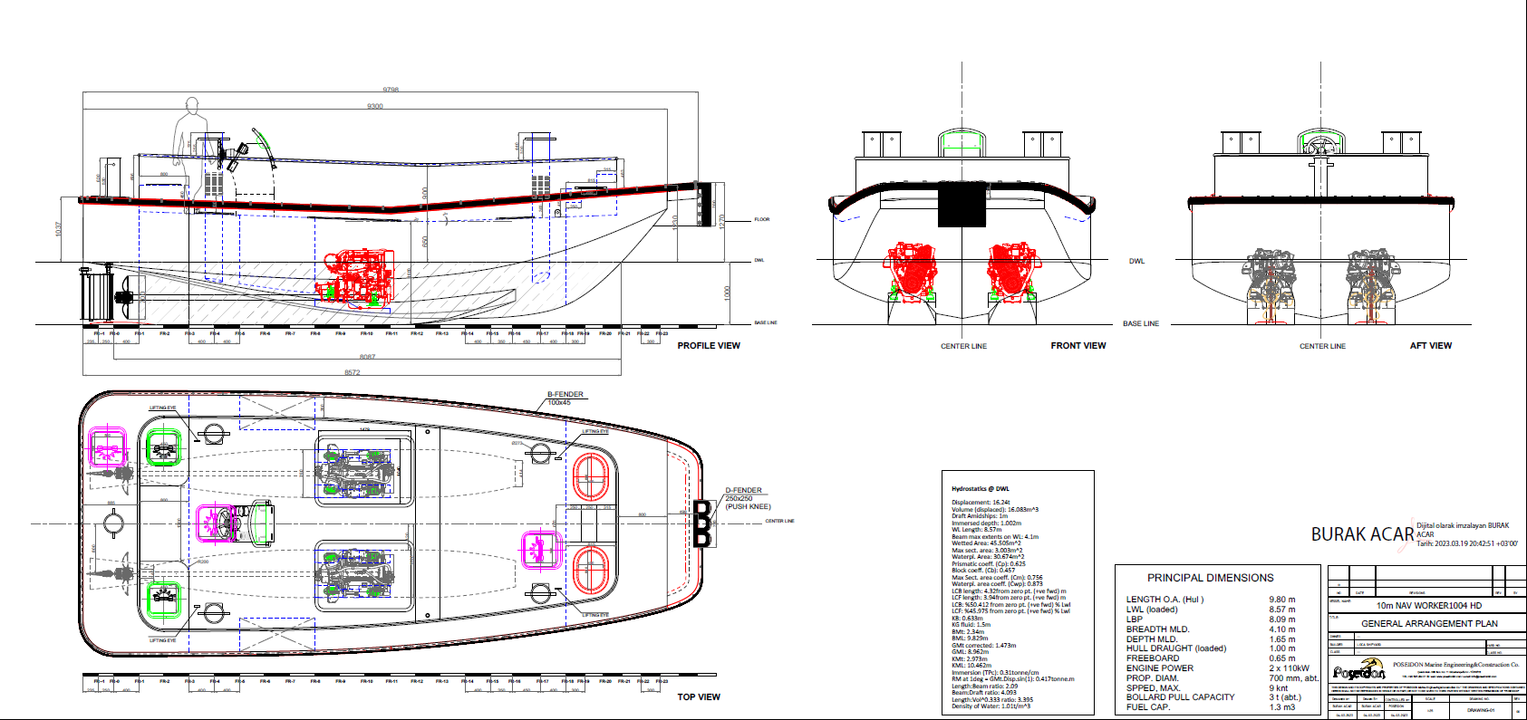 WORK BOATS BARGES AND TUG BOATS - Poseidon
