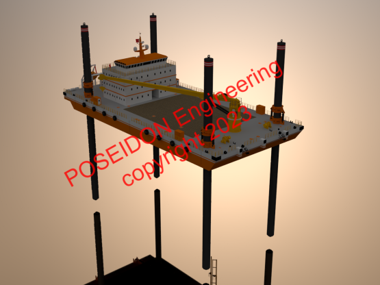 JACK-UP BARGES - Poseidon